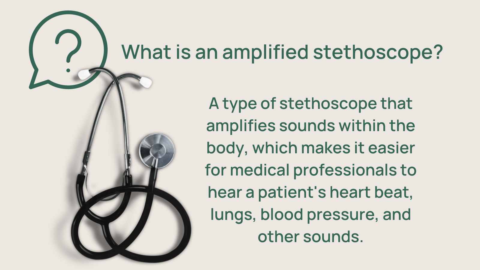 Best Amplified Electronic Stethoscopes for Hearing Loss